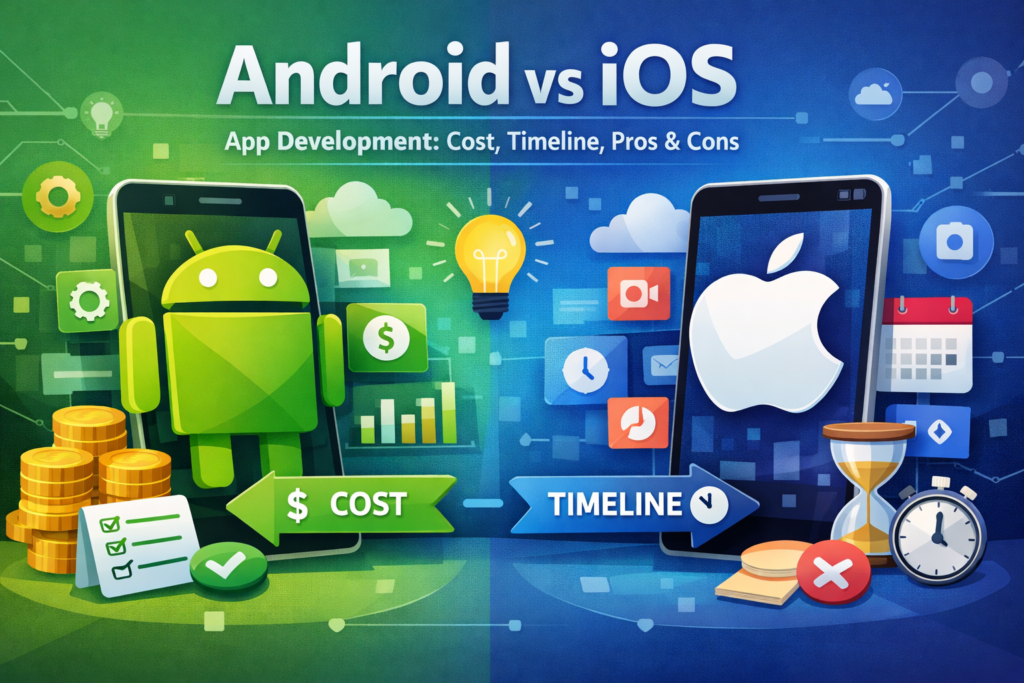 Android vs iOS App Guide by Mobile App Development Agency